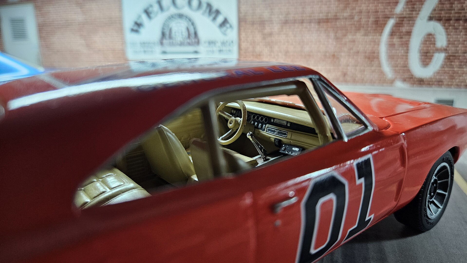 1969 Dodge Country Charger RT -- Plastic Model Car Truck Vehicle -- 1/ ...