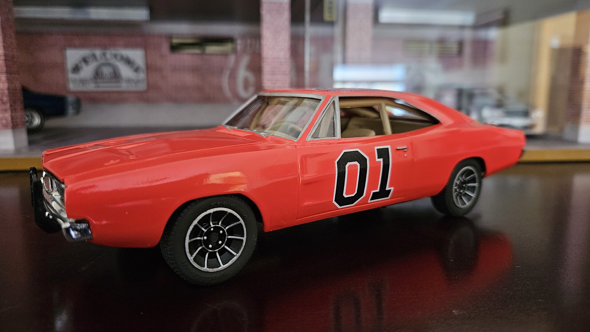 1969 Dodge Country Charger RT -- Plastic Model Car Truck Vehicle -- 1/ ...