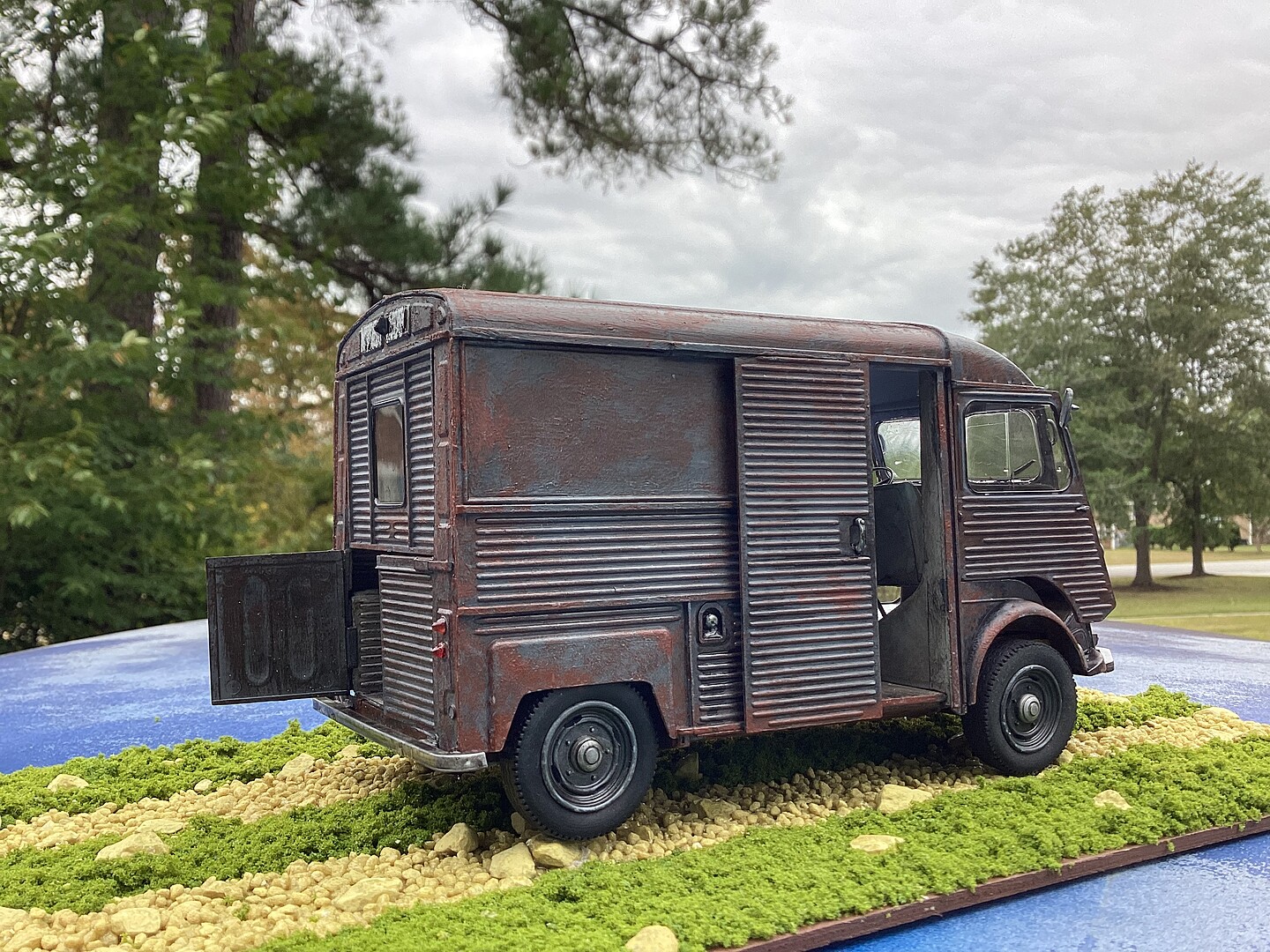 Citroen Fourgon HY Panel Van -- Plastic Model Vehicle Kit -- 1/24 Scale ...