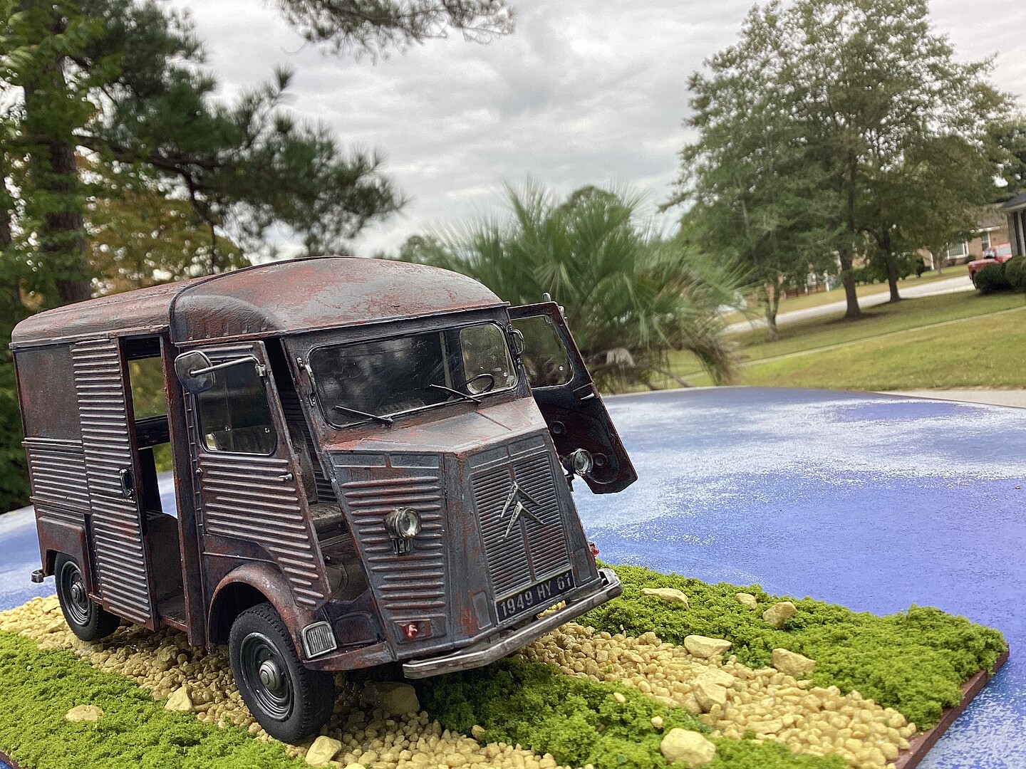 Citroen Fourgon HY Panel Van -- Plastic Model Vehicle Kit -- 1/24 Scale ...