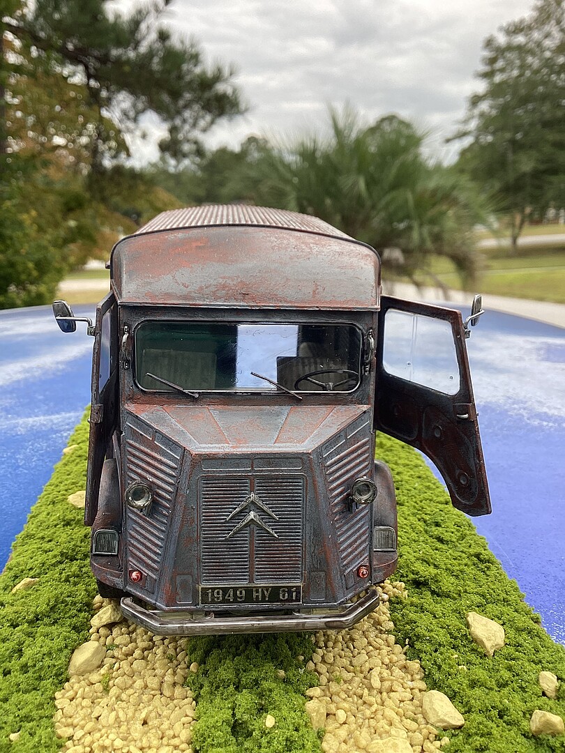 Citroen Fourgon HY Panel Van -- Plastic Model Vehicle Kit -- 1/24 Scale ...