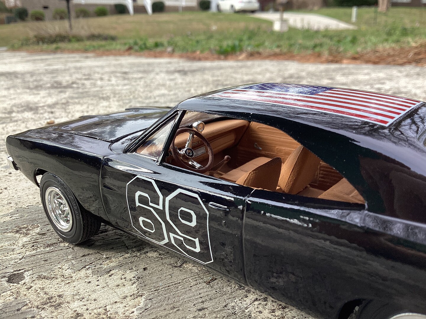 1969 Dodge Country Charger RT -- Plastic Model Car Truck Vehicle -- 1/ ...