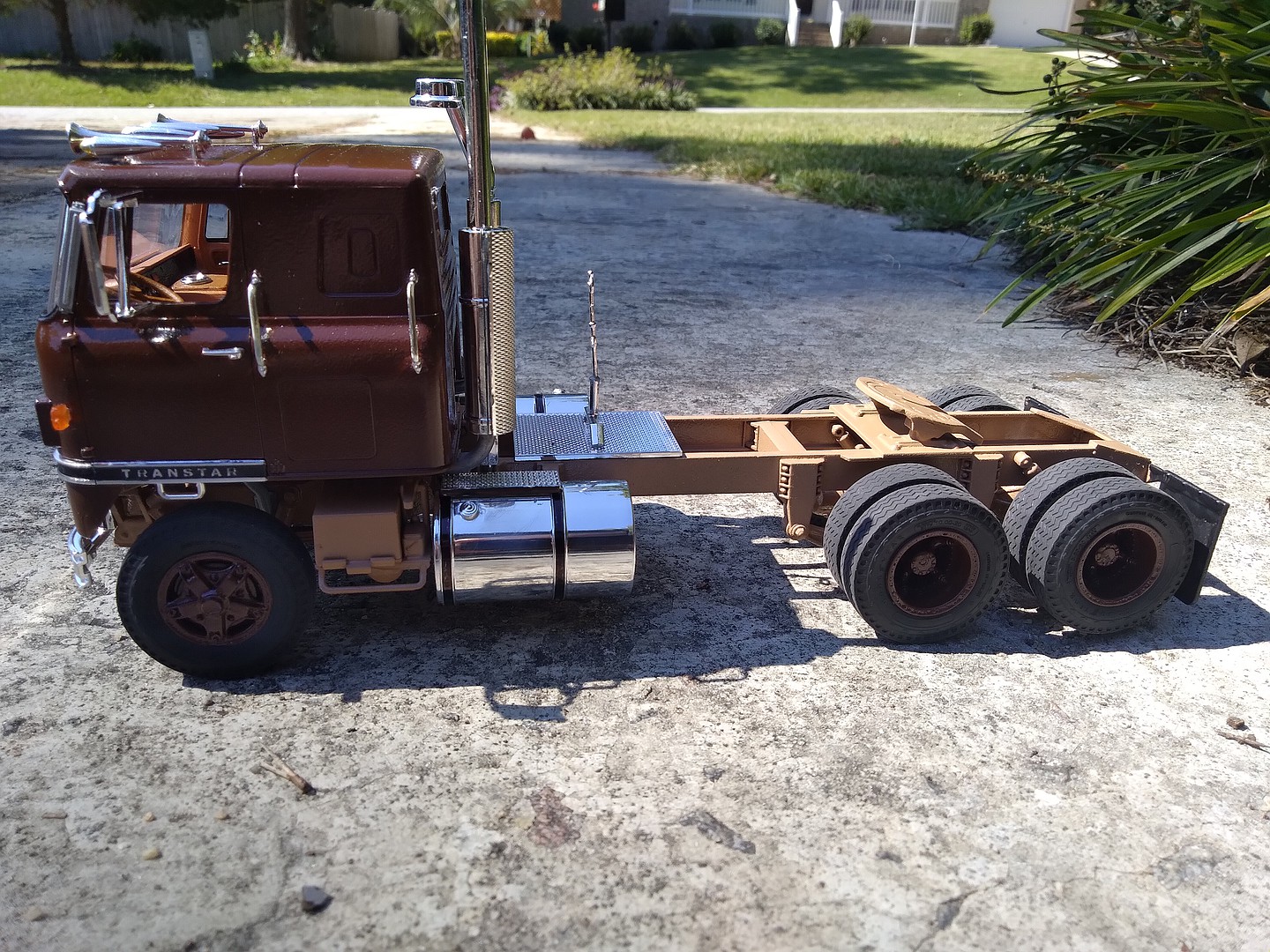 International Transtar CO-4070A -- Plastic Model Truck -- 1/25 Scale ...