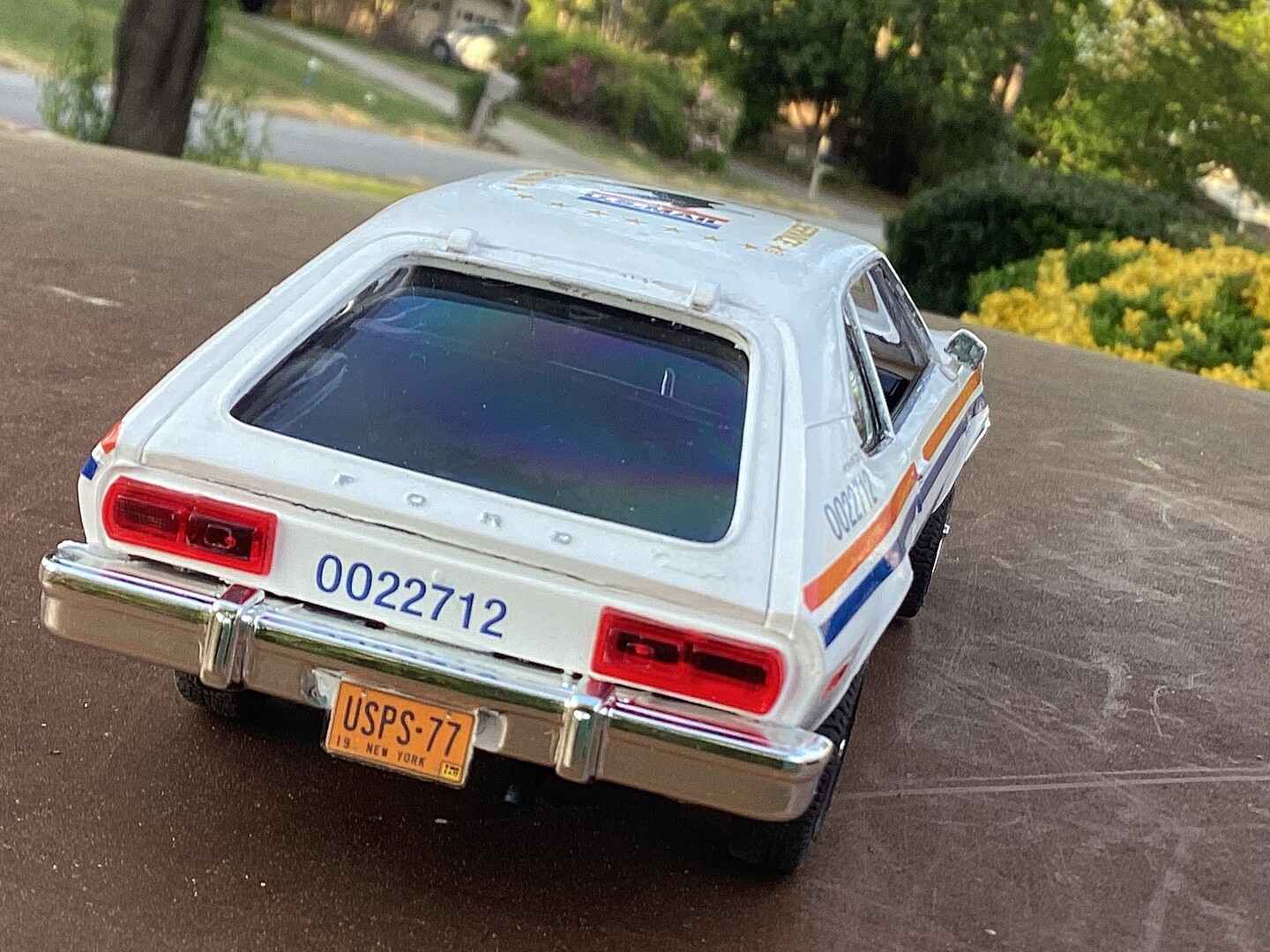 '77 Ford Pinto USPS -- Plastic Model Car Vehicle Kit -- 1/25 Scale ...