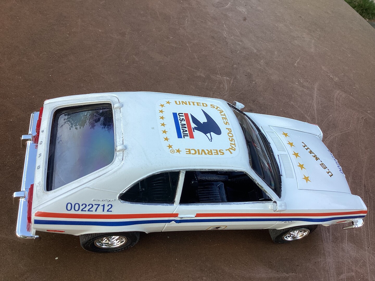 '77 Ford Pinto USPS -- Plastic Model Car Vehicle Kit -- 1/25 Scale ...