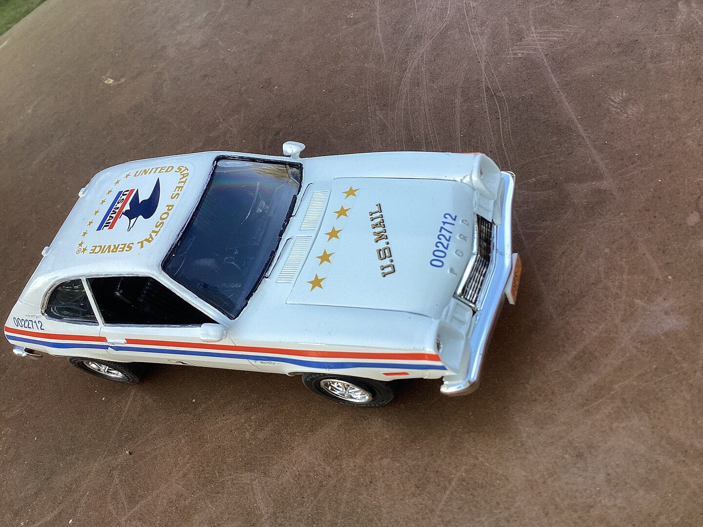 '77 Ford Pinto USPS -- Plastic Model Car Vehicle Kit -- 1/25 Scale ...