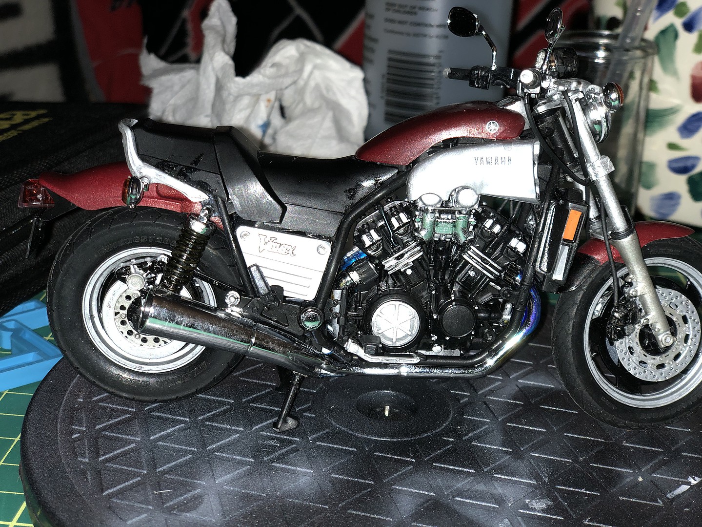 2007 Yamaha Vmax Final Edition Motorcycle -- Plastic Model Motorcycle ...