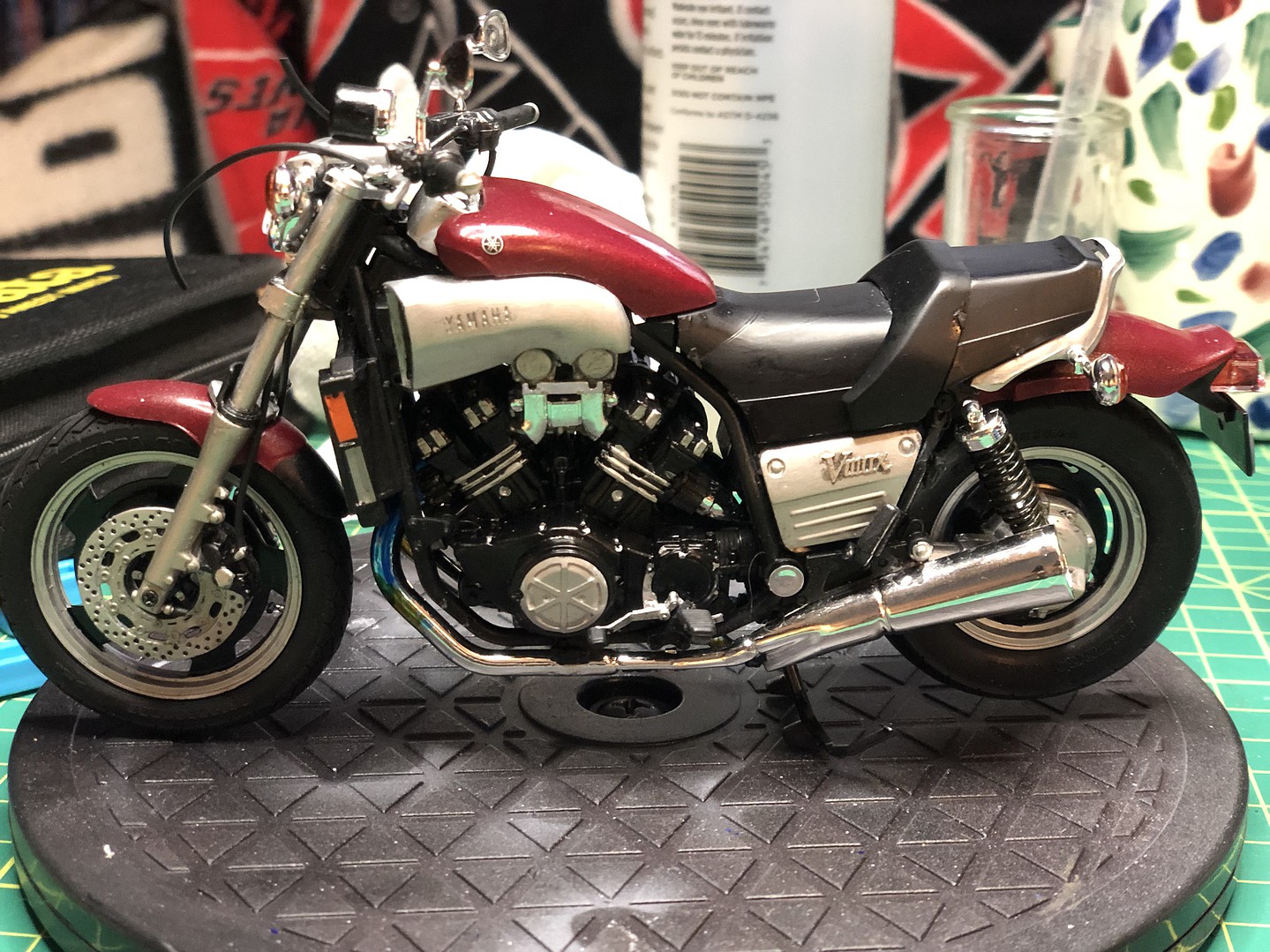 2007 Yamaha Vmax Final Edition Motorcycle -- Plastic Model Motorcycle ...