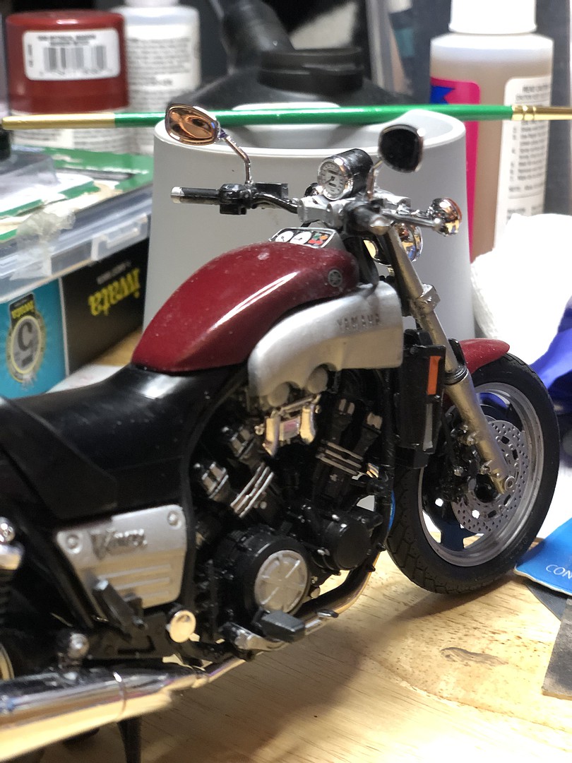 2007 Yamaha Vmax Final Edition Motorcycle -- Plastic Model Motorcycle ...