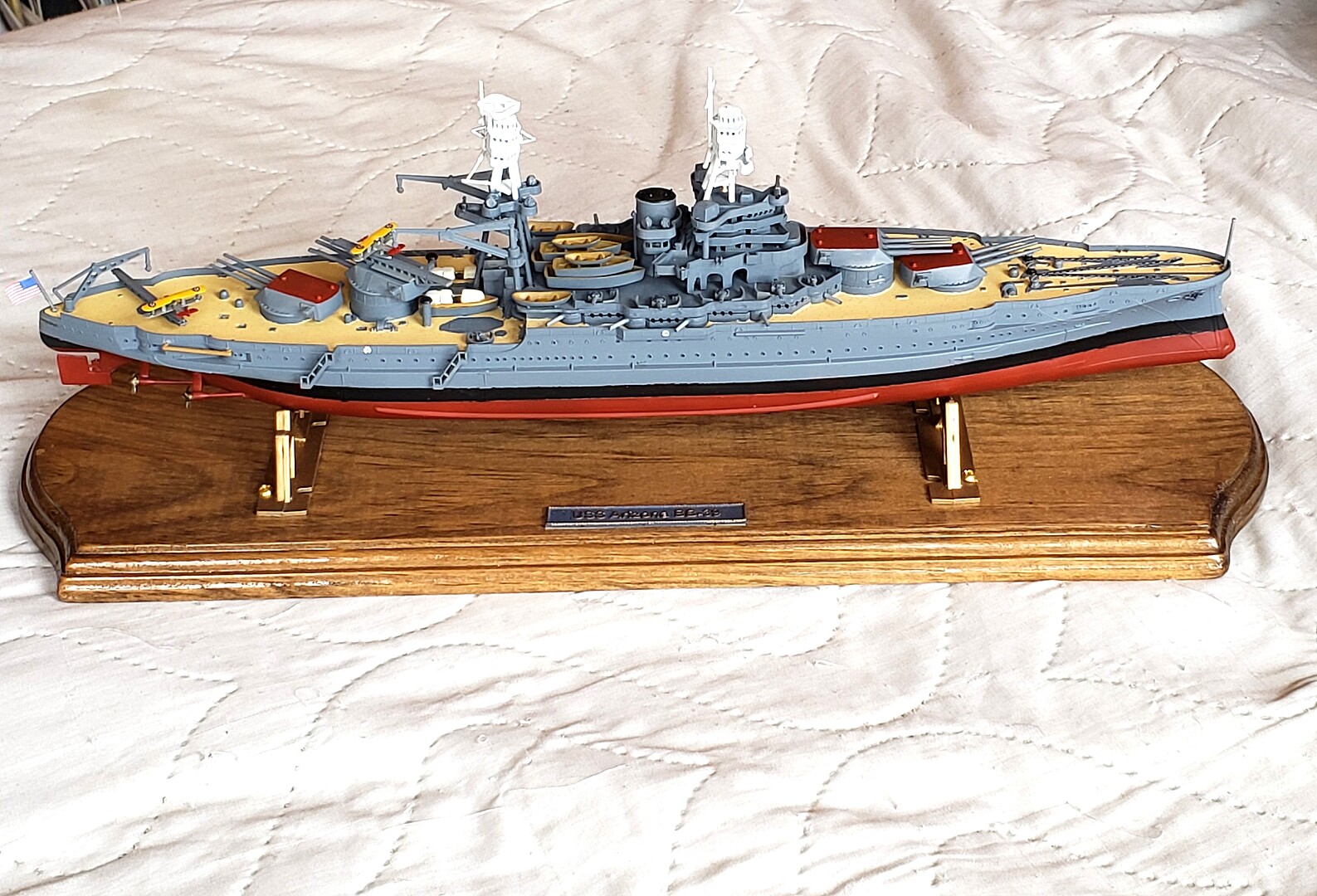 USS Arizona Battleship -- Plastic Model Military Ship Kit -- 1/426 ...