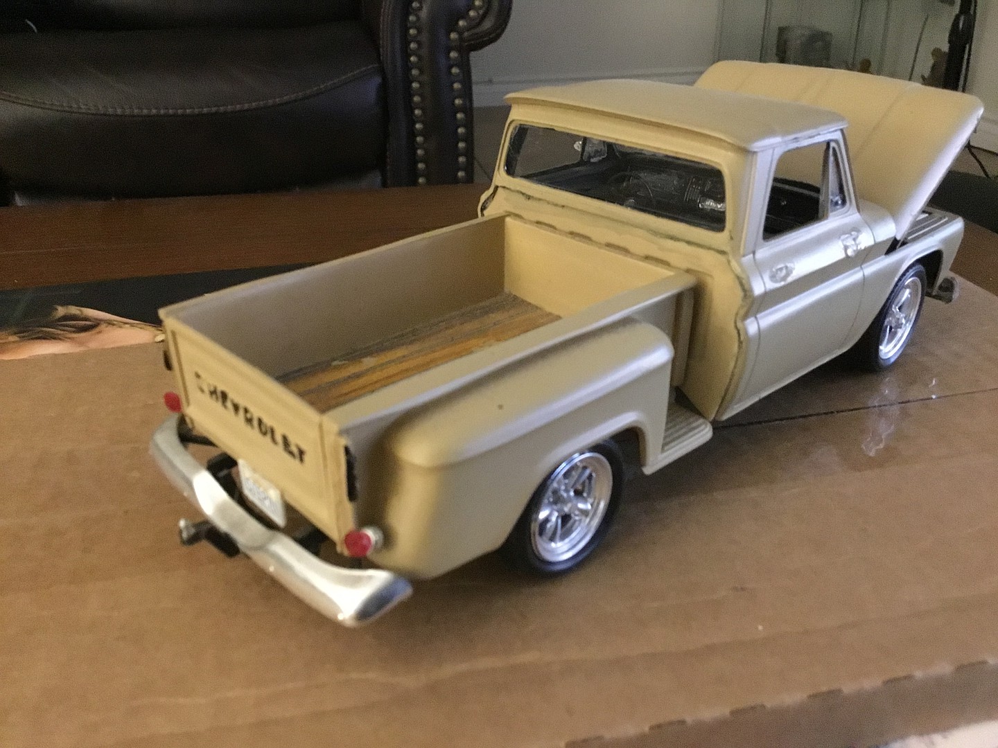 1965 Chevy Stepside Pickup 2'n1 -- Plastic Model Truck Kit -- 1/25 ...