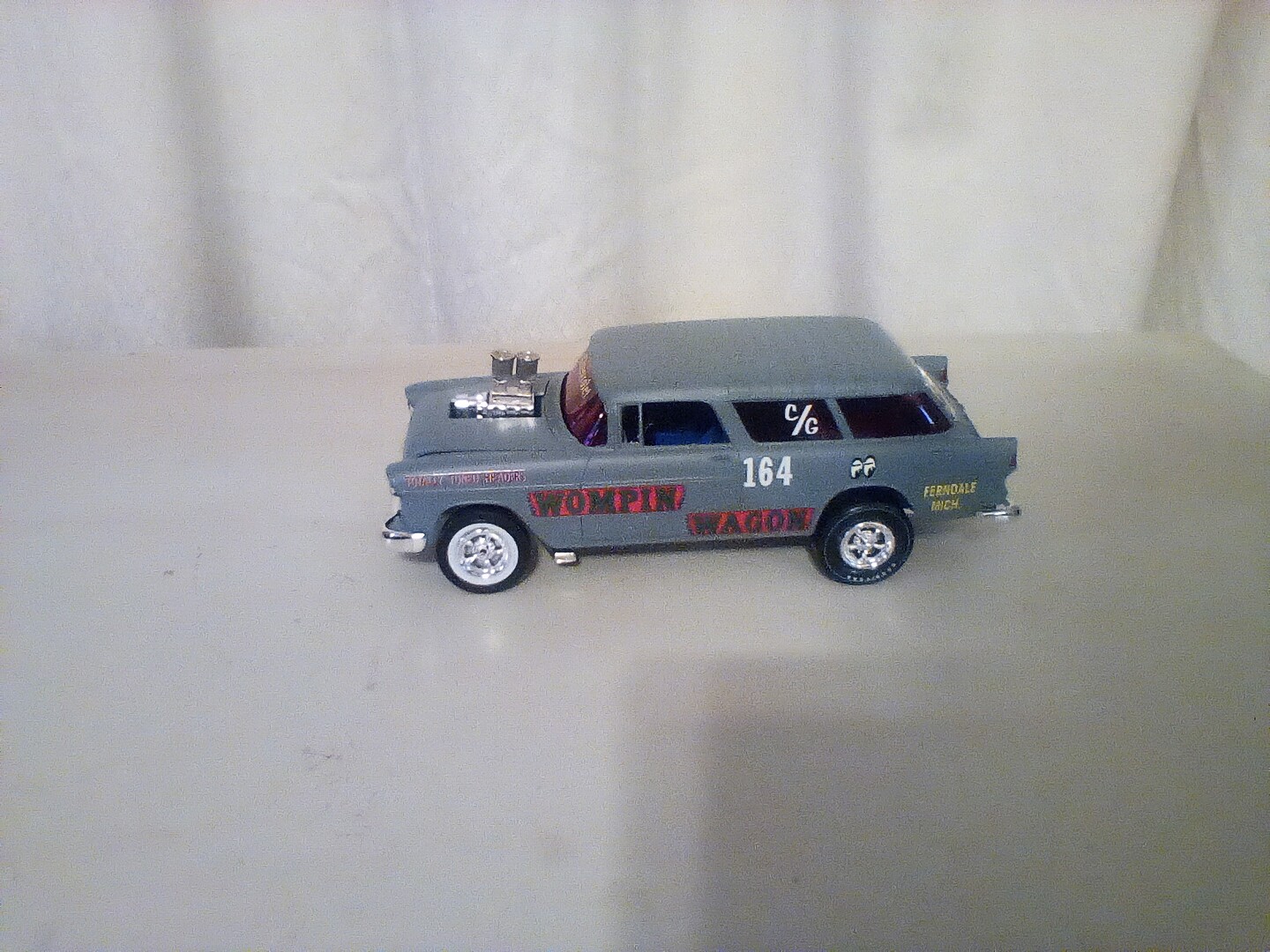 1955 Chevy Nomad Custom Station Wagon -- Plastic Model Car Kit -- 1/25 ...