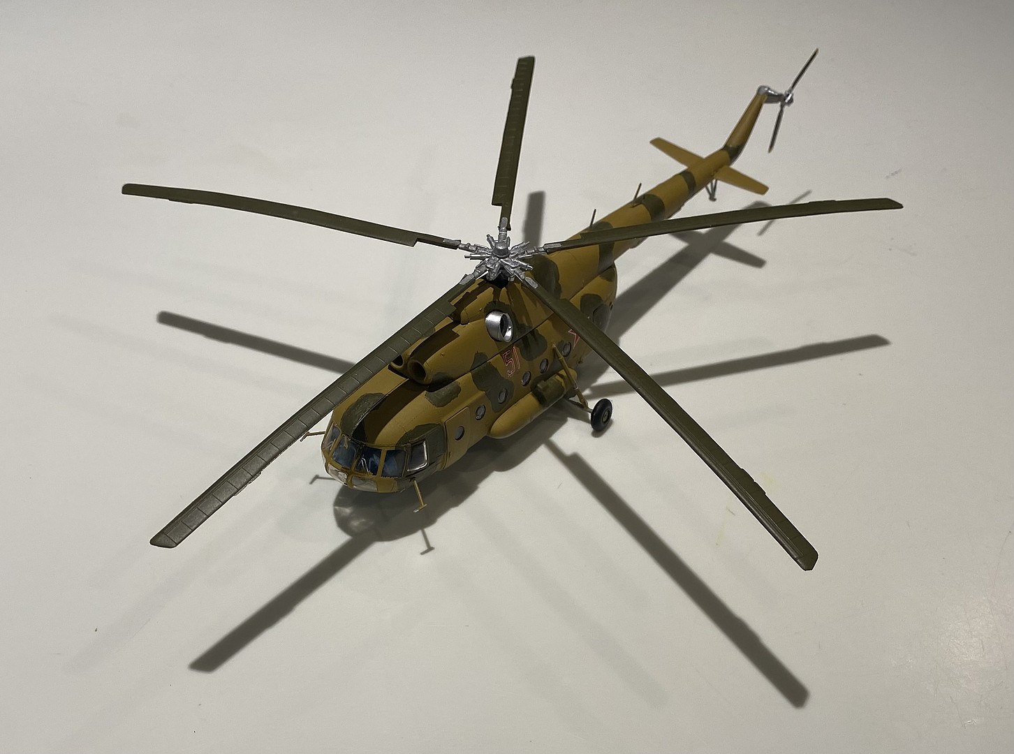 MI-8T Soviet Helicopter -- Plastic Model Helicopter Kit -- 1/72 Scale ...