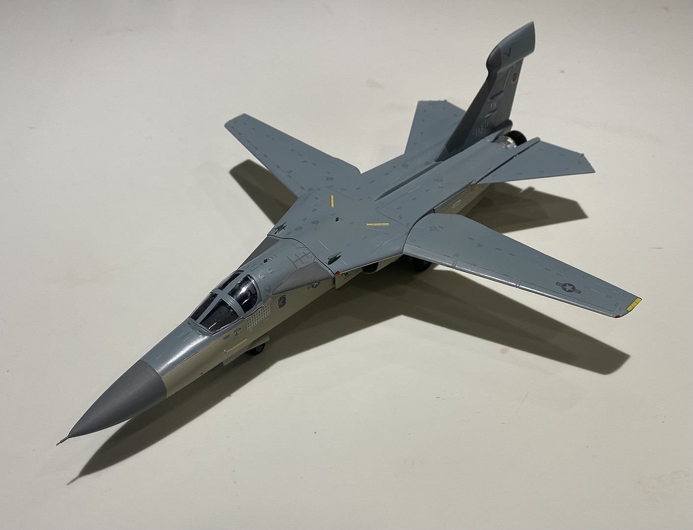 EF111A Raven Fighter -- Plastic Model Airplane Kit -- 1/72 Scale ...