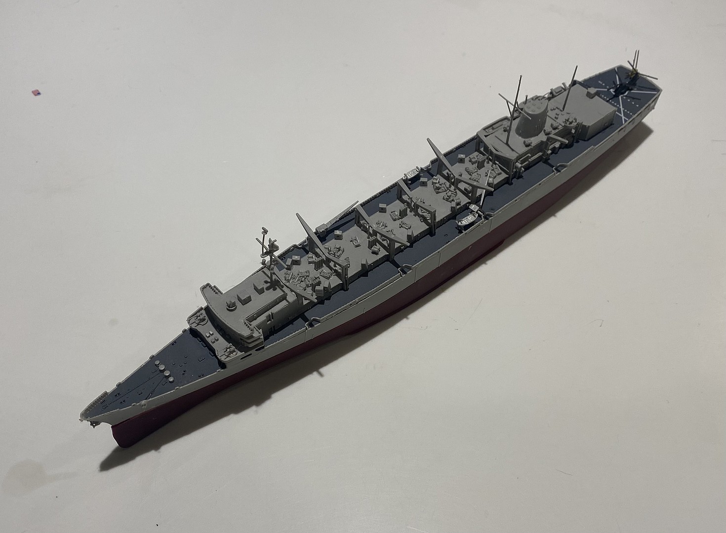 USS Sacramento AOE1 Fast Combat Support Ship -- Plastic Model Military ...