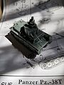 Pegasus Panzer 38t Tank (2) (Snap) Plastic Model Military Vehicle Kit 1 ...