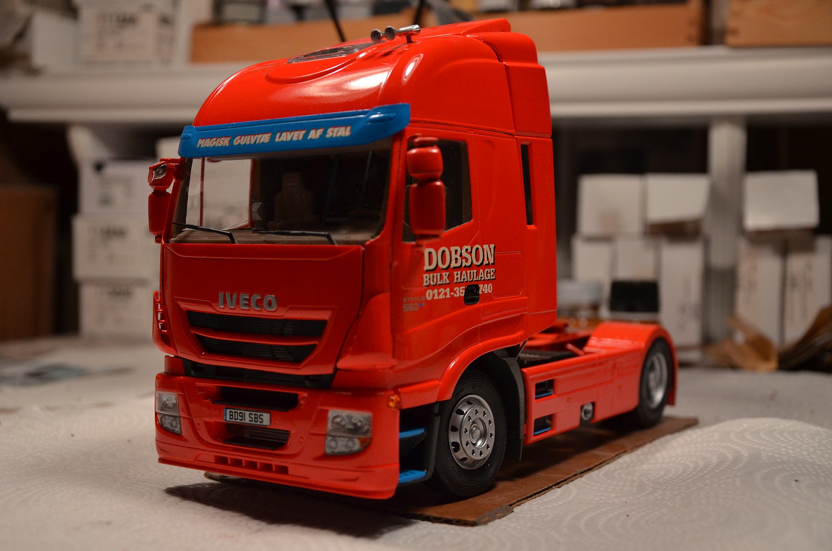 Gallery Pictures Italeri Iveco Hi-Way 40th Anniversary Plastic Model ...