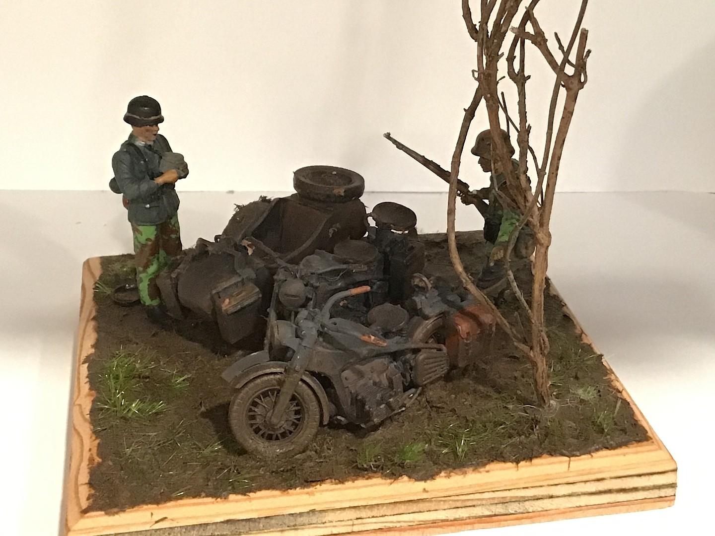 KS750 Zundapp Motorcycle -- Plastic Model Military Vehicle Kit -- 1/35 ...