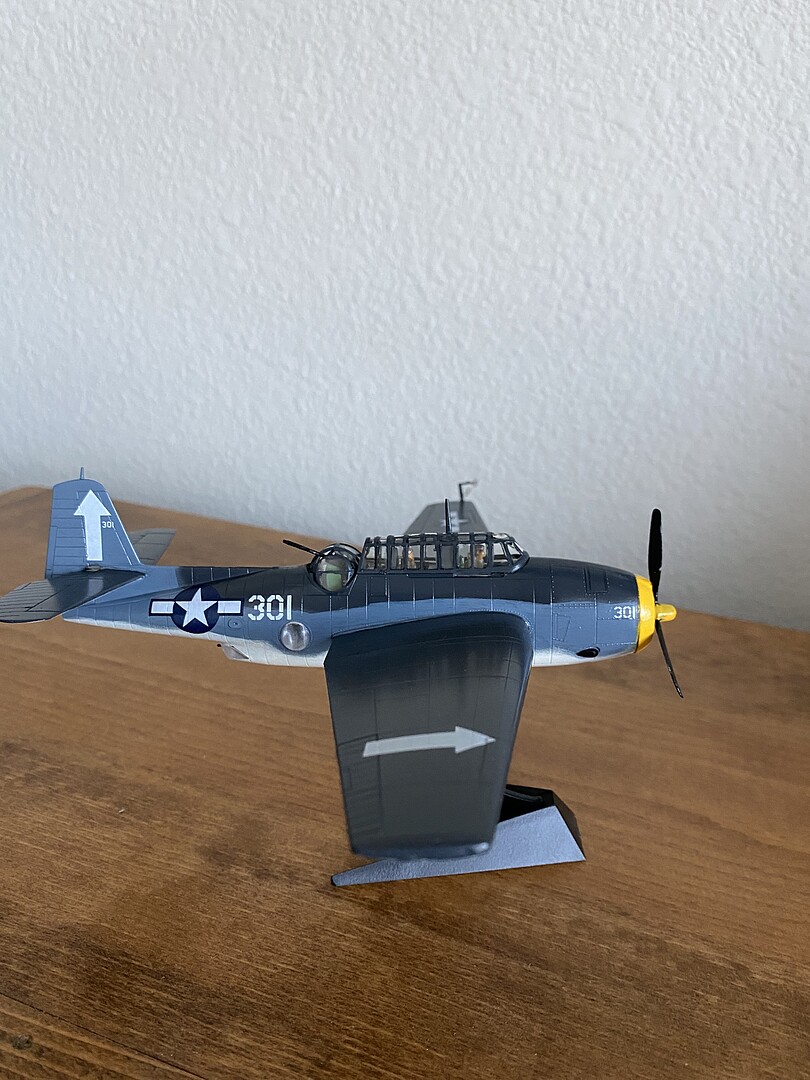TBF1 Avenger US Bomber -- Plastic Model Airplane Kit -- 1/72 Scale ...