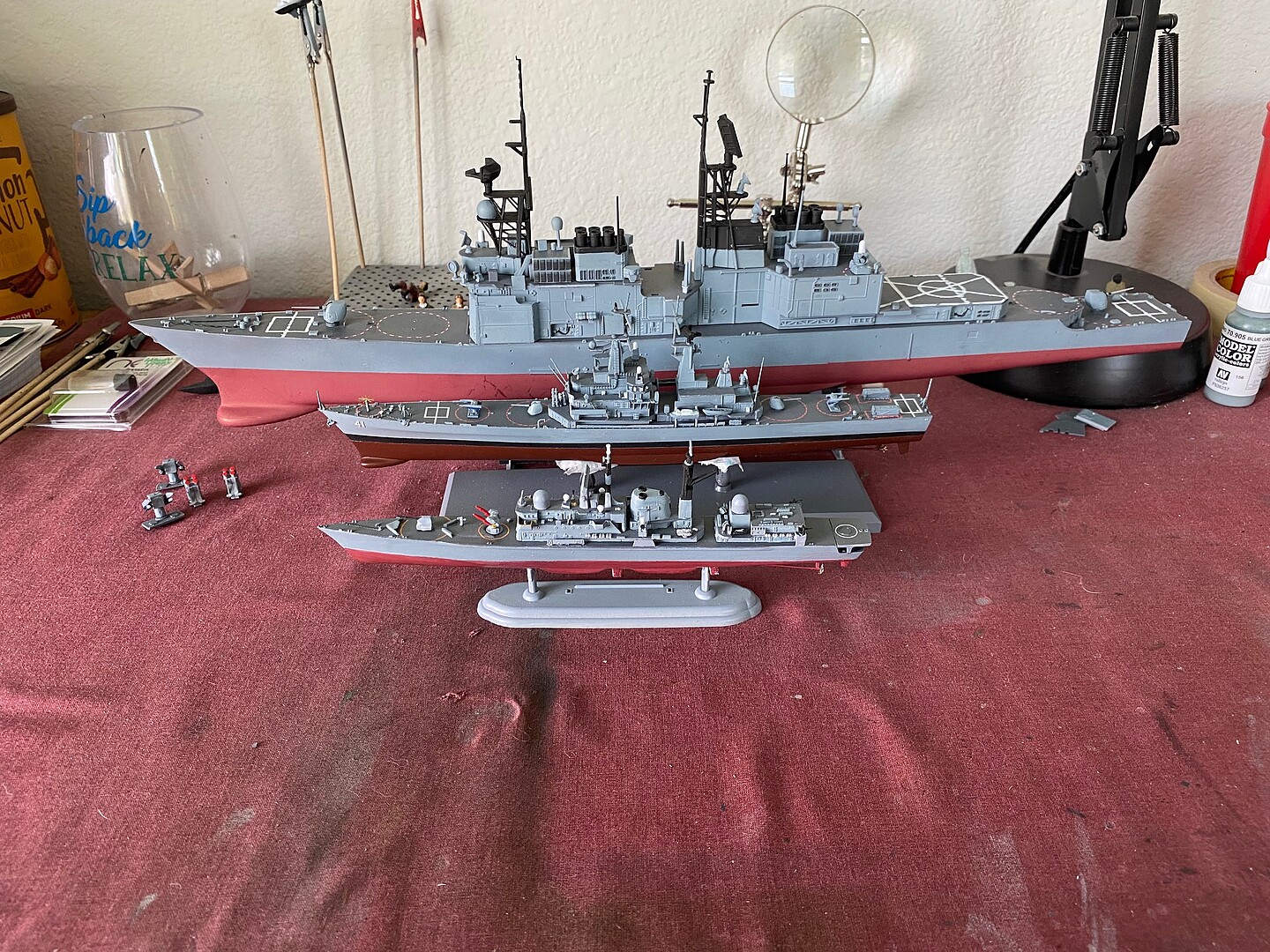 HMS Sheffield Type 42 Batch 1 Destroyer (2 in 1) -- Plastic Model ...