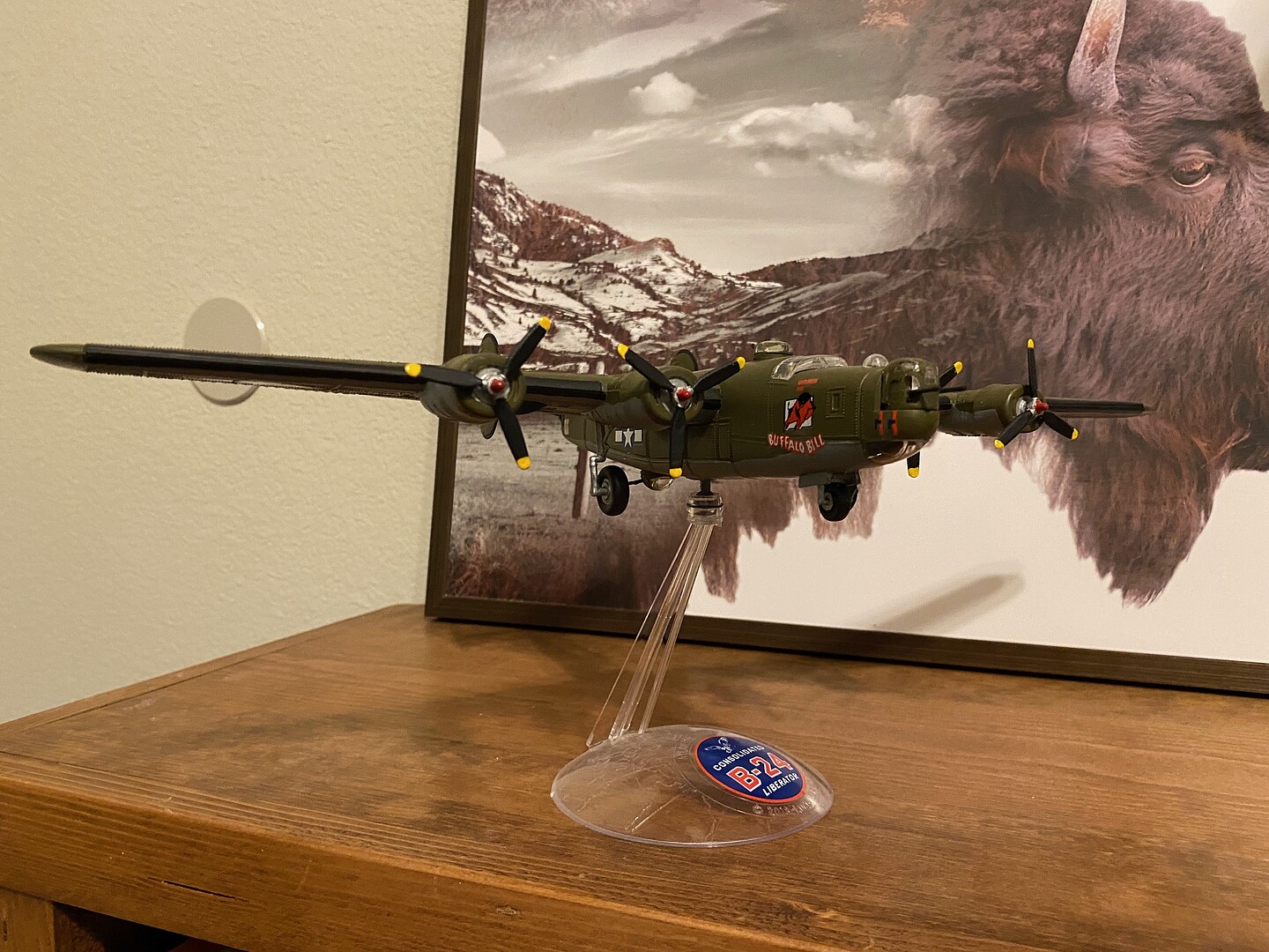 B24 Liberator Buffalo Bill Bomber -- Plastic Model Airplane -- 1/92 ...