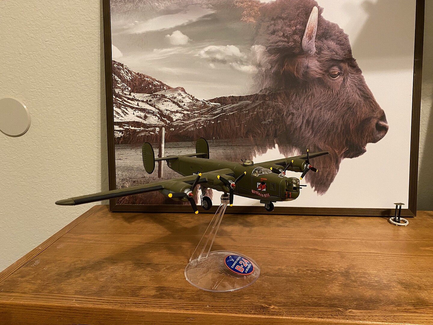 B24 Liberator Buffalo Bill Bomber -- Plastic Model Airplane -- 1/92 ...