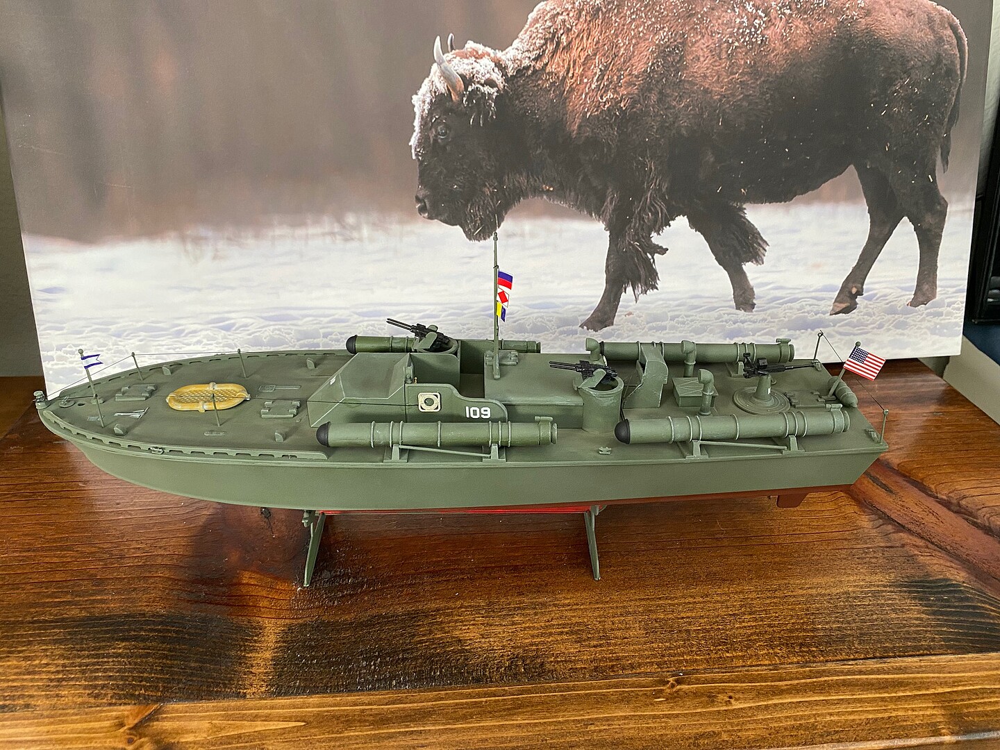 JFK PT-109 -- Plastic Model Military Ship Kit -- 1/64 Scale -- #1233 ...