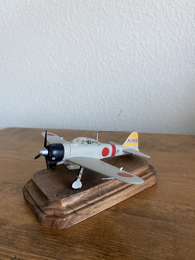 Mitsubishi A6M2 Zero Fighter Type 21 (Zeke) -- Plastic Model Airplane ...
