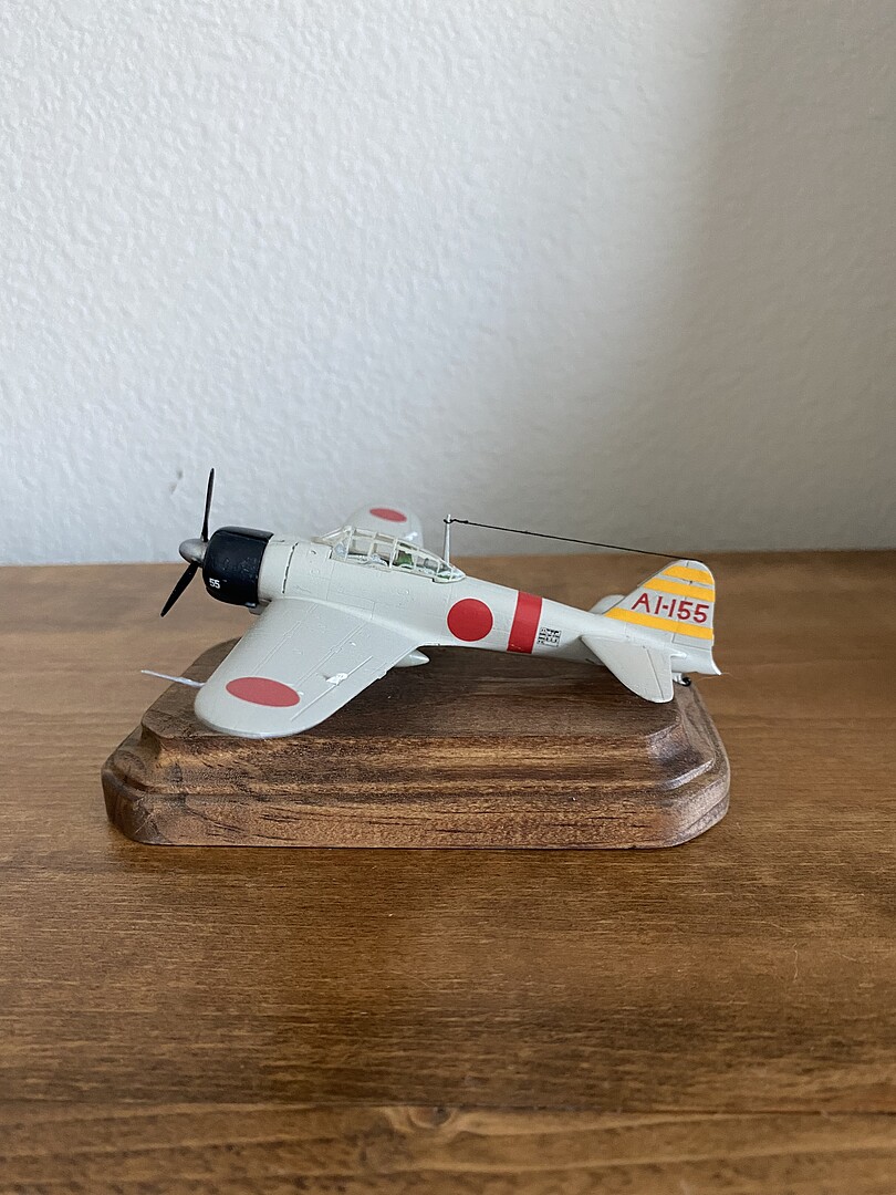 Mitsubishi A6M2 Zero Fighter Type 21 (Zeke) -- Plastic Model Airplane ...