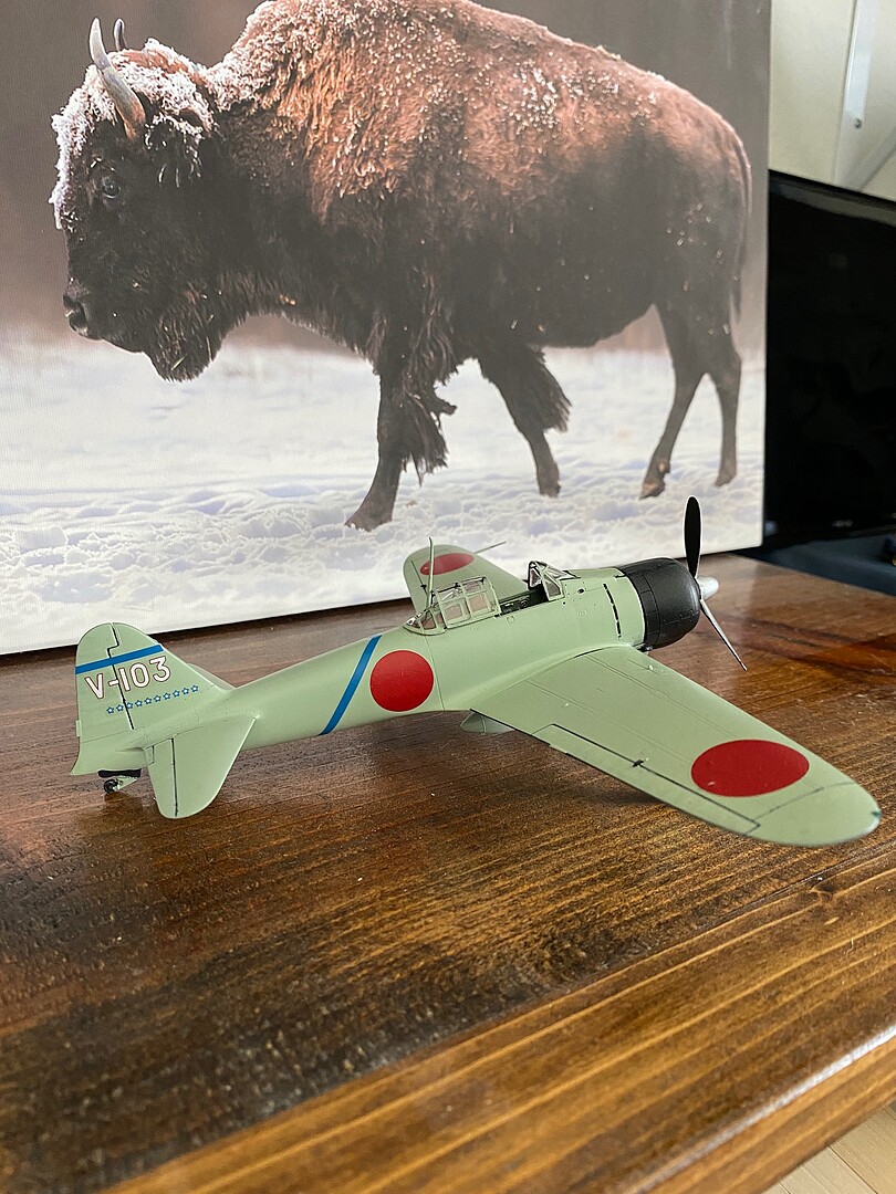 A6M2 Type 21 Zero Fighter -- Plastic Model Airplane Kit -- 1/48 Scale ...