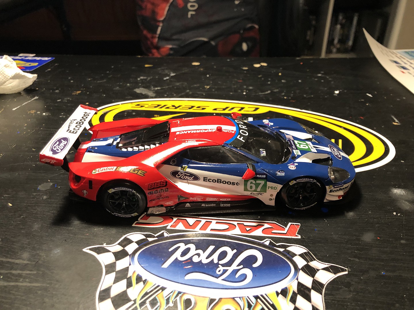Gallery Pictures Revell-Monogram Ford GT LeMans 2017 Race Car Plastic ...