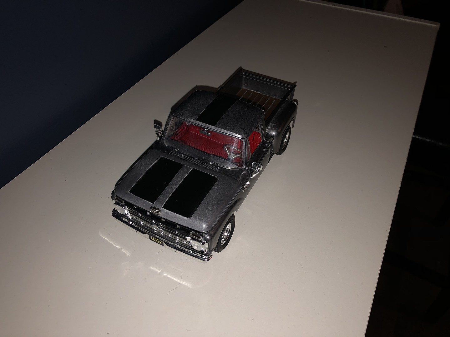 1966 Ford F100 Flareside Pickup Truck -- Plastic Model Vehicle Kit -- 1 ...