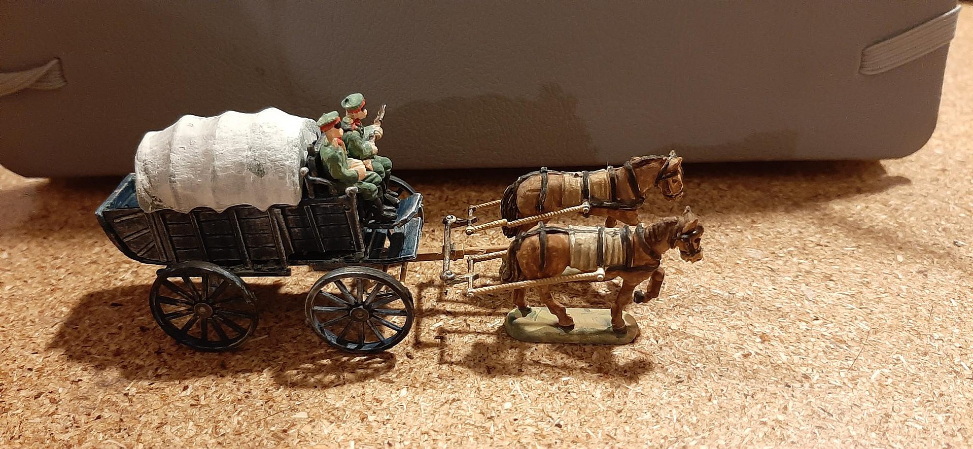 WW-I German Field Wagon Pictures
