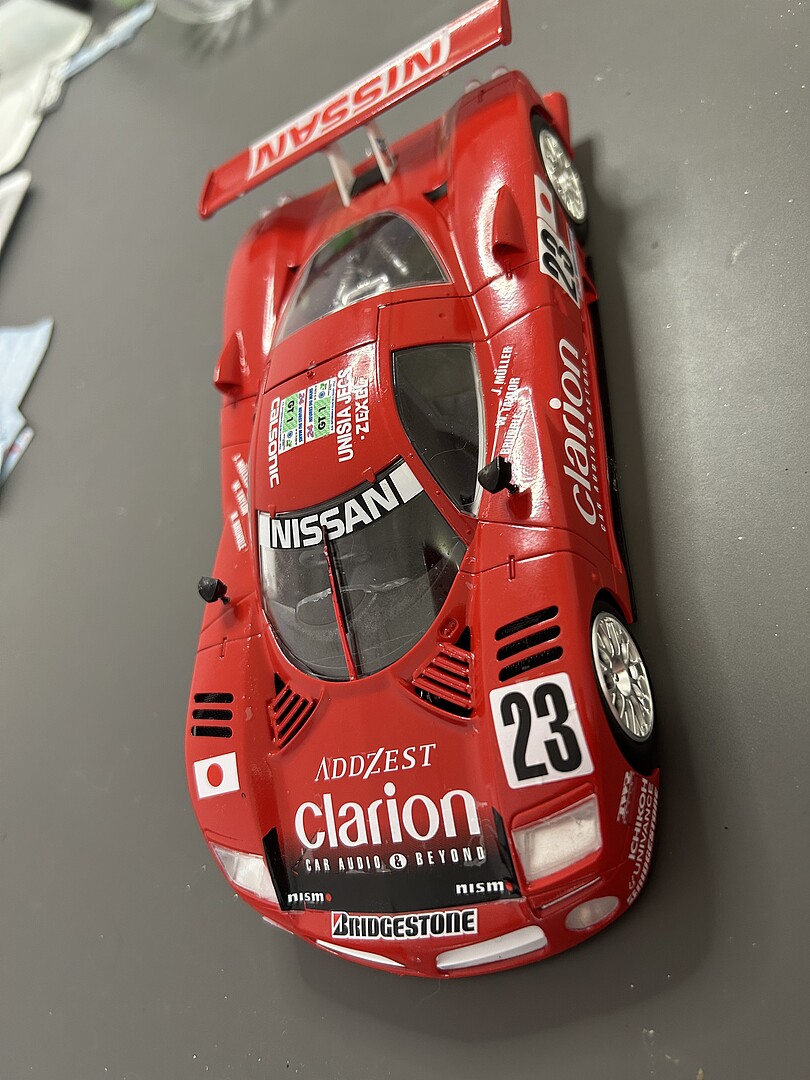 Gallery Pictures Tamiya Nissan R390 GT1 Racecar GT1 Plastic Model Car ...