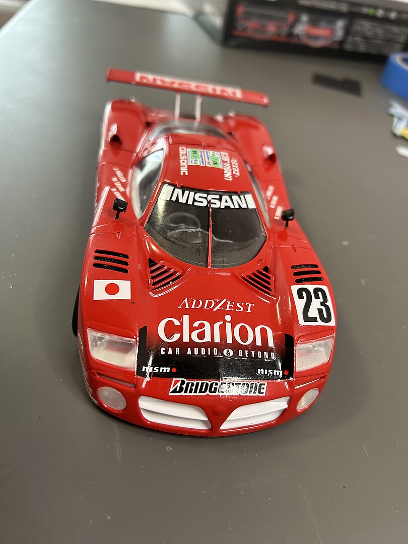 Nissan R390 GT1 Racecar GT1 -- Plastic Model Car Kit -- 1/24 Scale ...