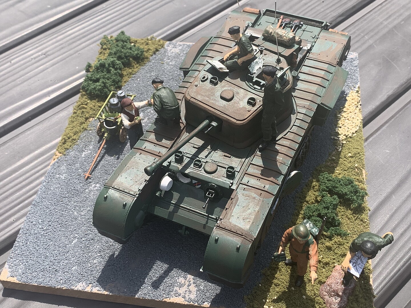 British Infantry Support Tank MK.IV -- Plastic Model Military Vehicle ...