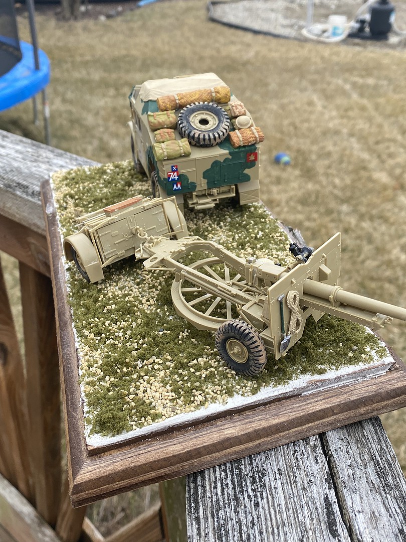 Gallery Pictures Tamiya British 25 Pounder Gun/Quad Plastic Model ...