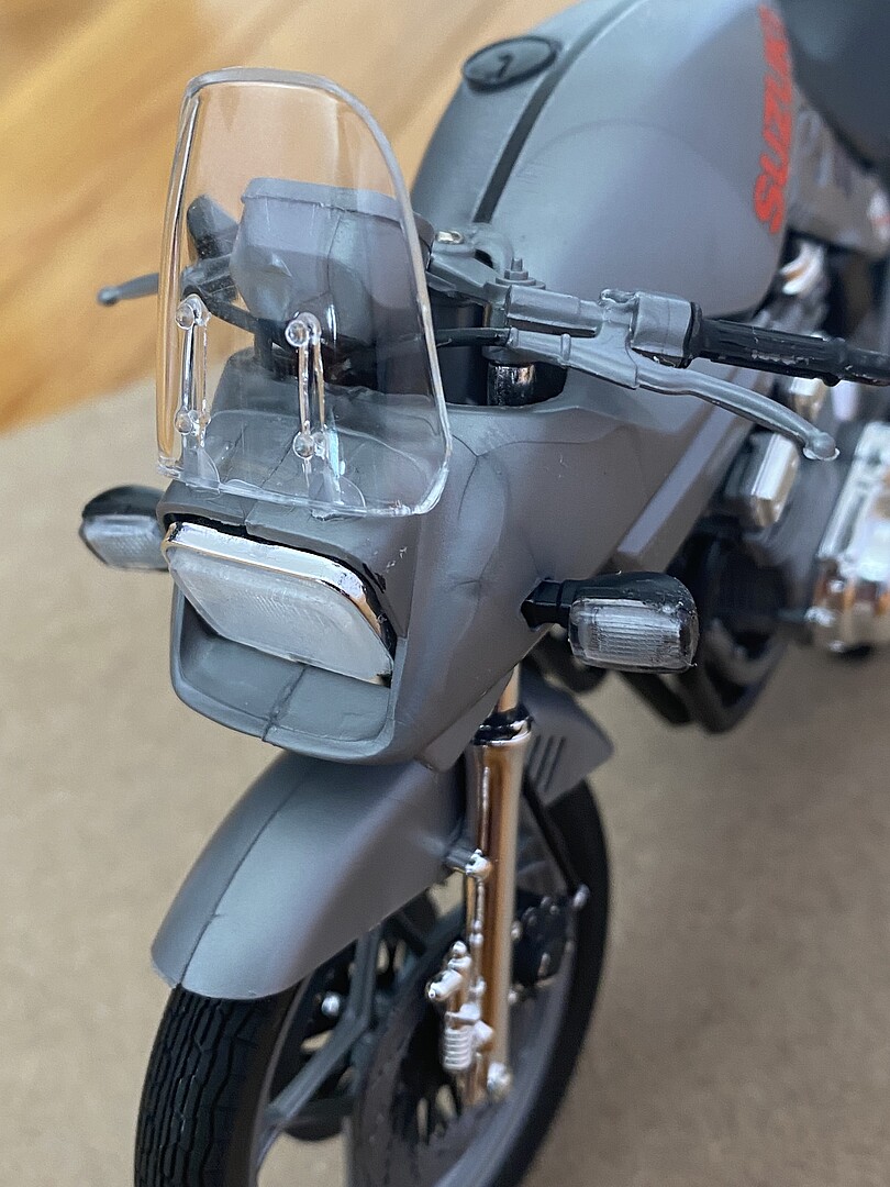 Suzuki GSX1100S Katana Bike -- Plastic Model Motorcycle Kit -- 1/12 ...