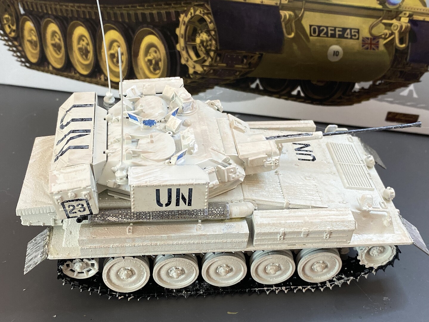 British CVRT FV107 Scimitar Tank -- Plastic Model Tank Kit -- 1/35 ...