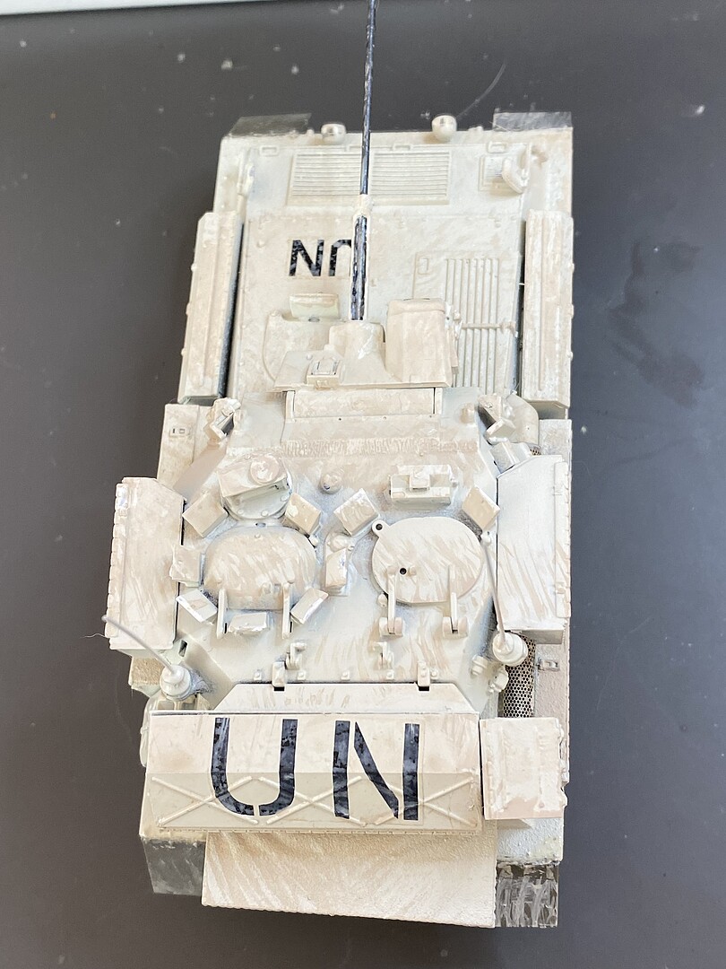 British CVRT FV107 Scimitar Tank -- Plastic Model Tank Kit -- 1/35 ...