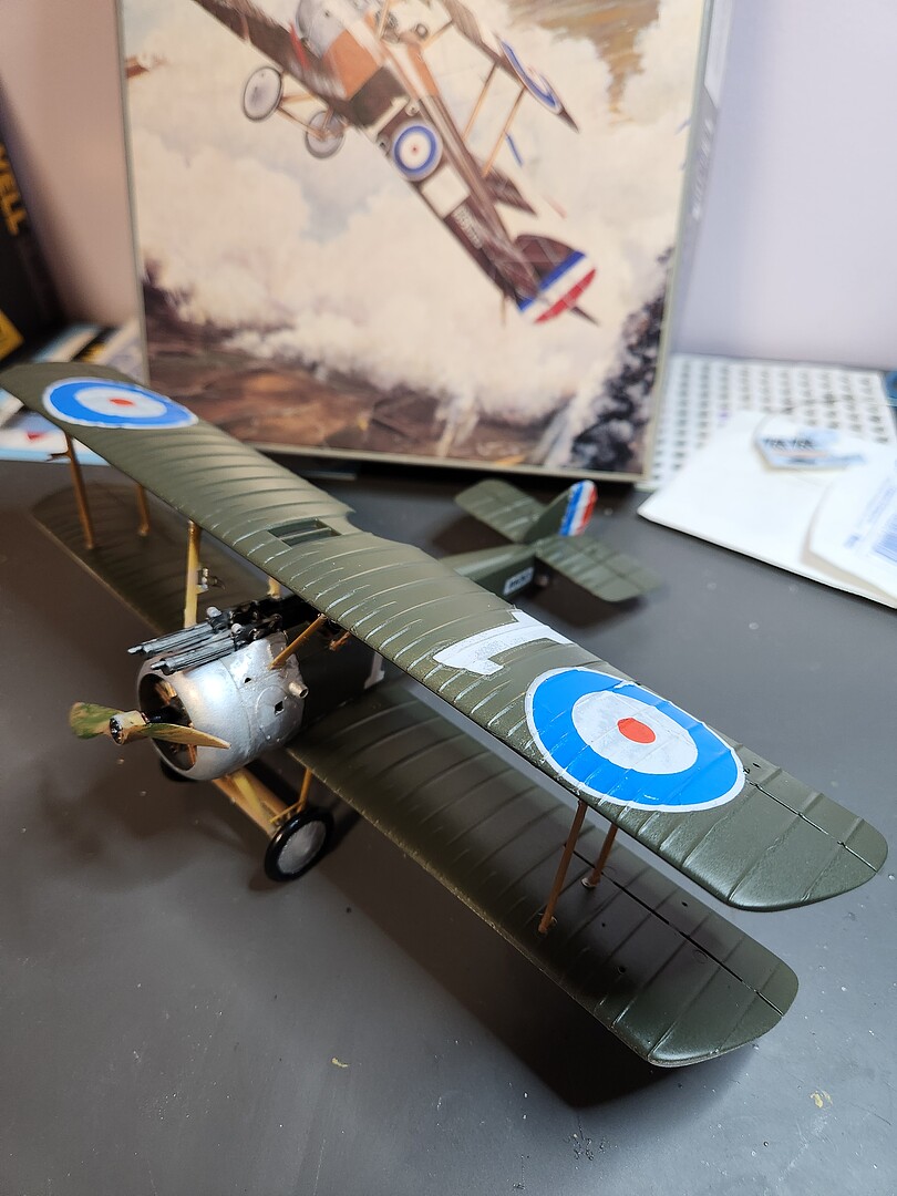 Sopwith F1 Camel Aircraft -- Plastic Model Airplane Kit -- 1/32 Scale ...