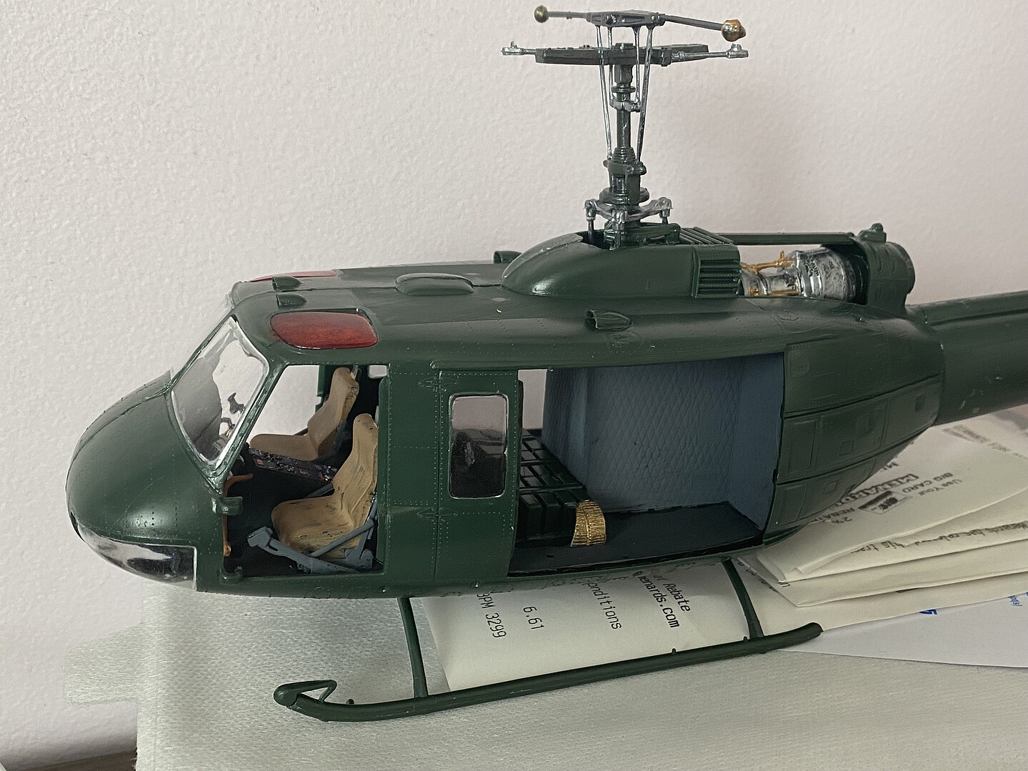 Gallery Pictures Revell-Monogram UH-1D Huey Gunship Plastic Model ...