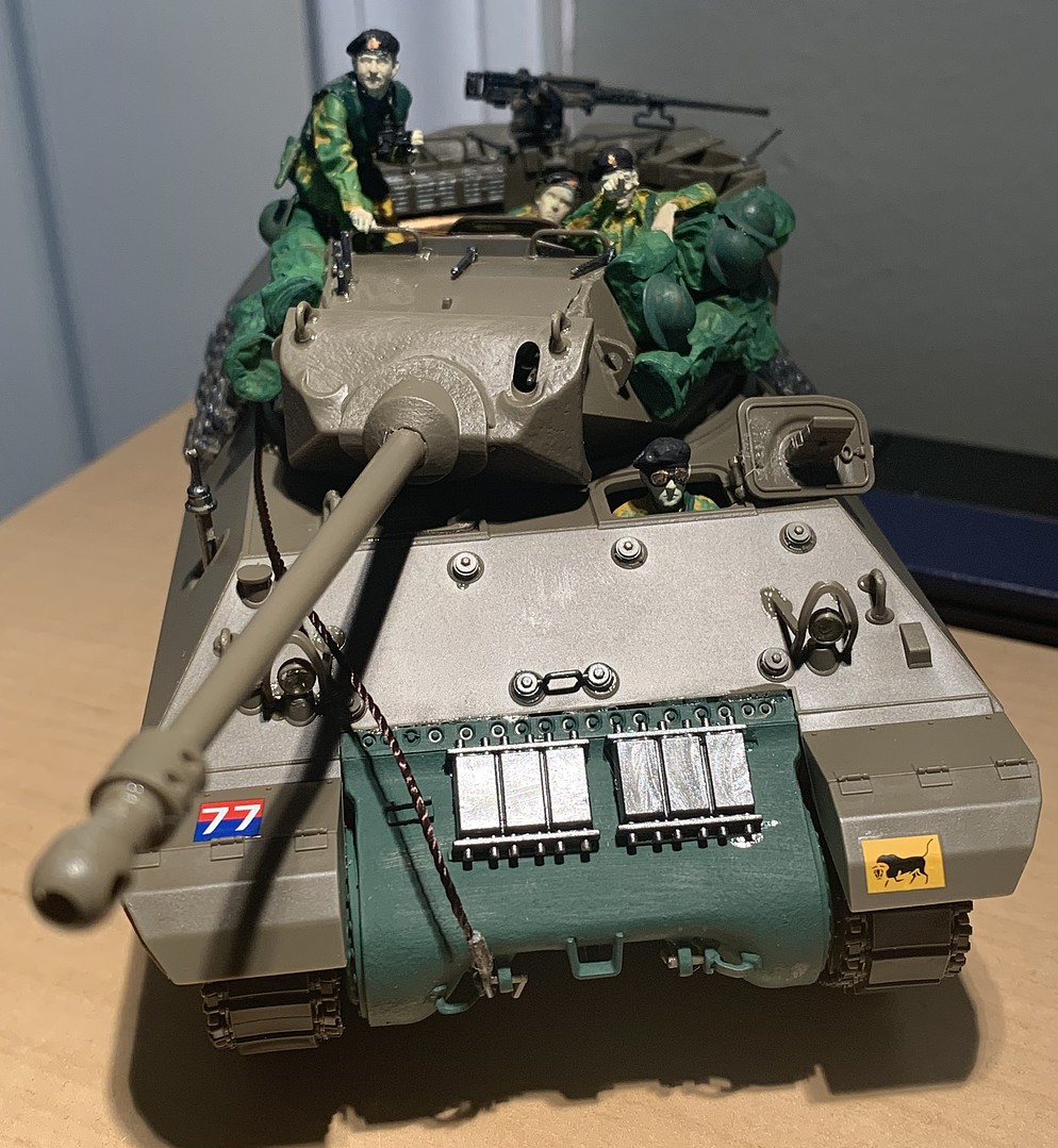 British M10 IIC Achilles Tank Destroyer -- Plastic Model Tank Kit -- 1/ ...