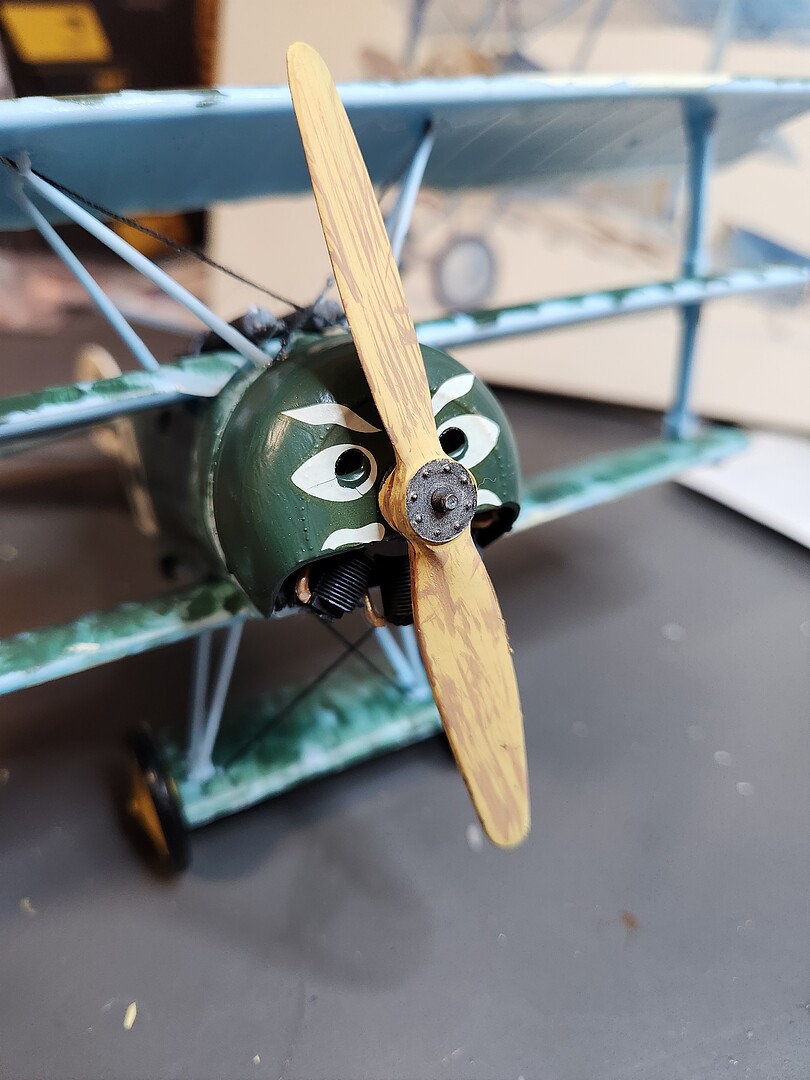 Fokker DR.I Manfred Von Richthofen Triplane -- Plastic Model Airplane ...