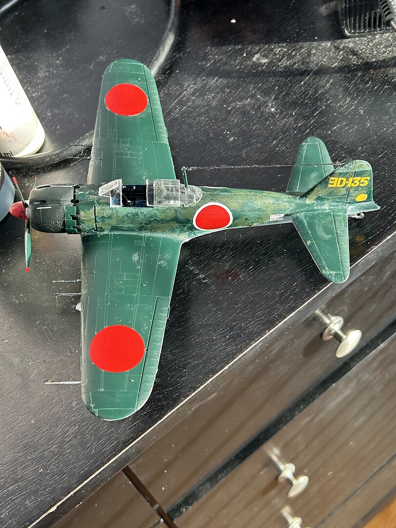 A6M5C Type 52 Zero Fighter -- Plastic Model Airplane Kit -- 1/48 Scale ...