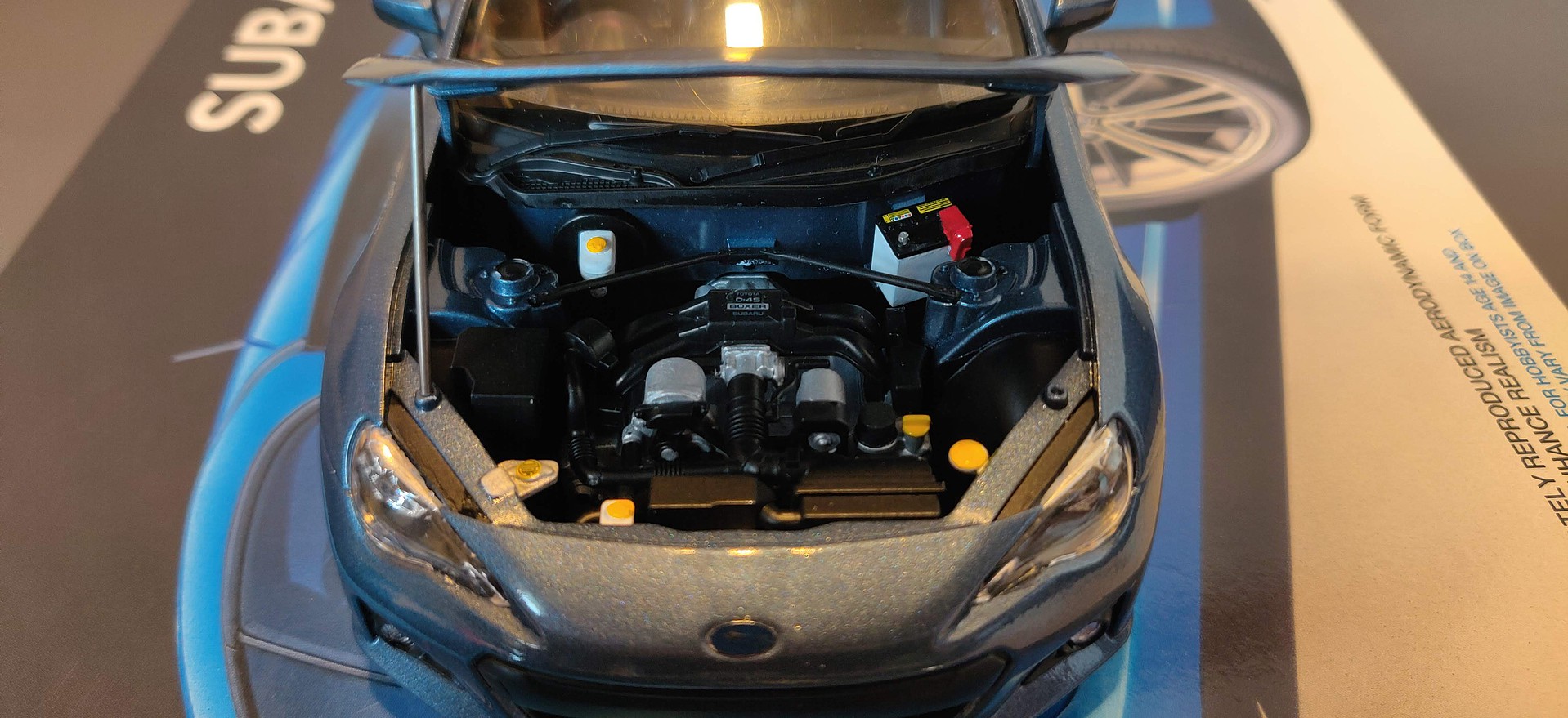 Subaru BRZ Sportscar Coupe -- Plastic Model Car Kit -- 1/24 Scale ...