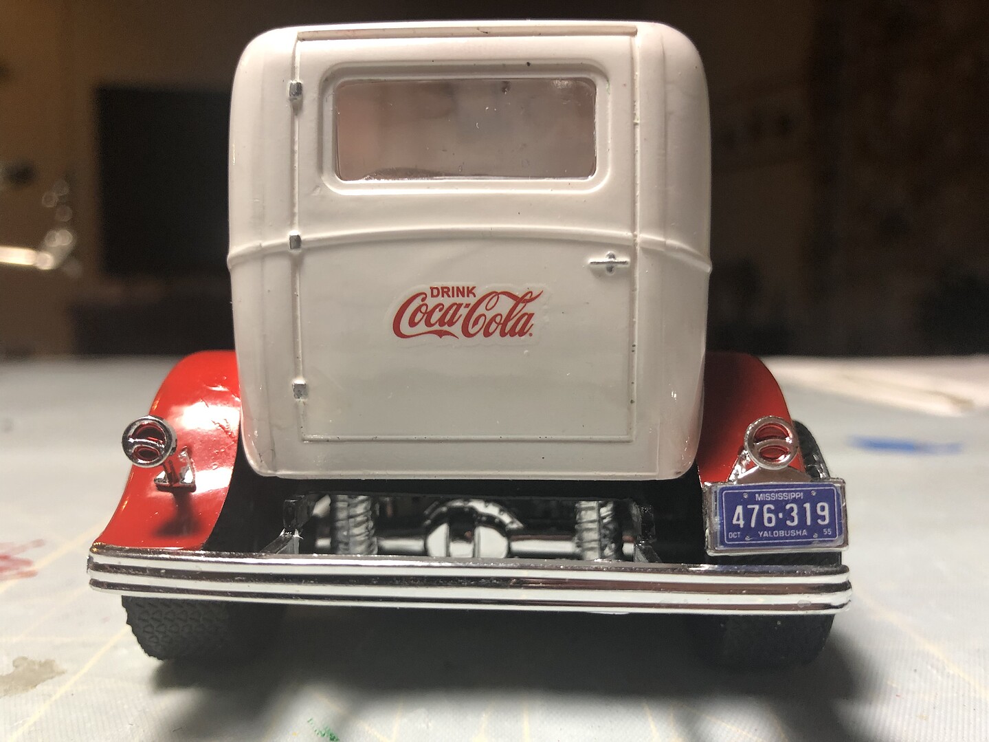 1932 Ford Sedan Delivery Truck, Coca-Cola -- Plastic Model Car Vehicle ...