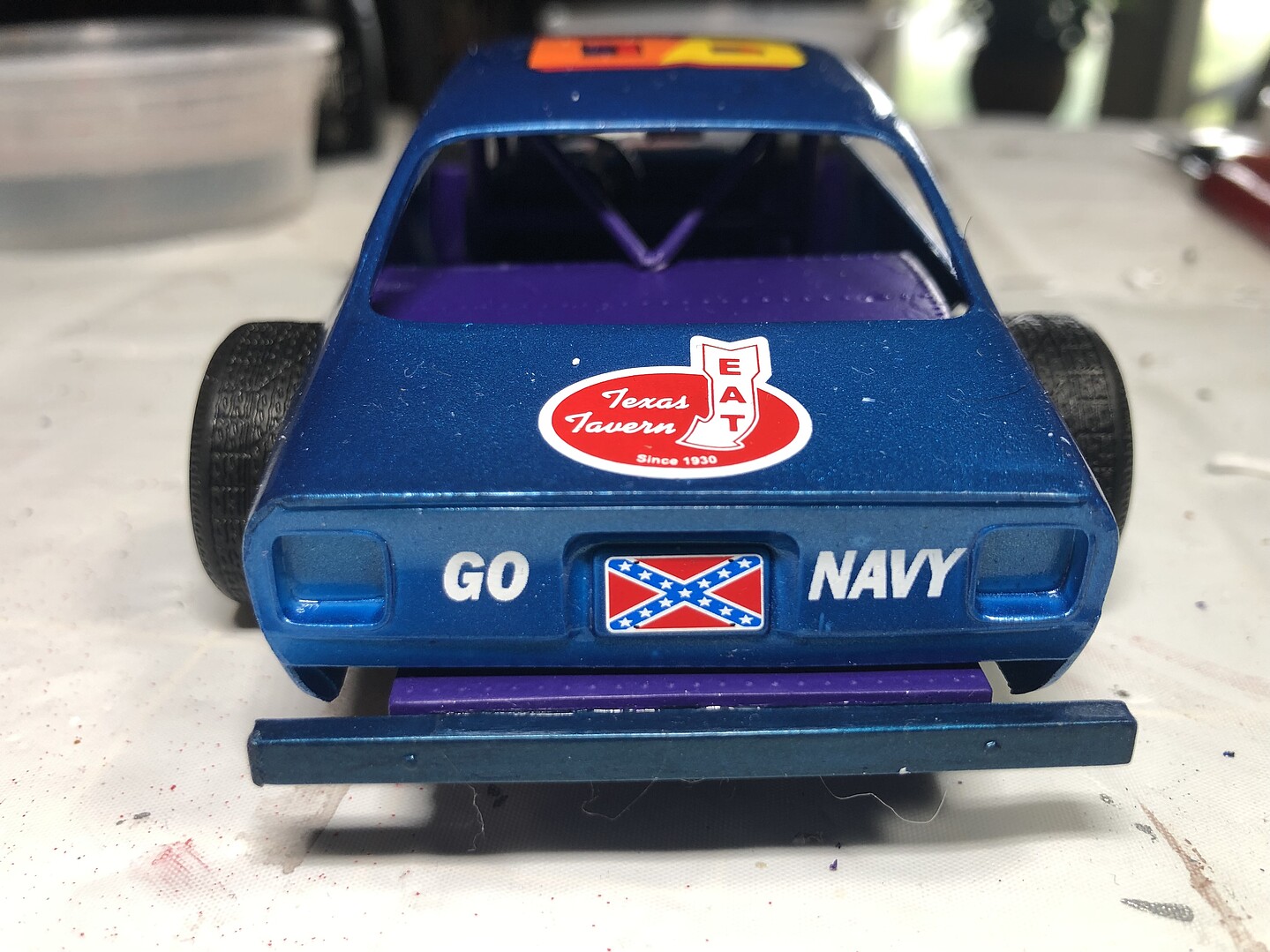 1974 Chevy Vega Modified Rat Trap Race Car -- Plastic Model Car Vehicle ...