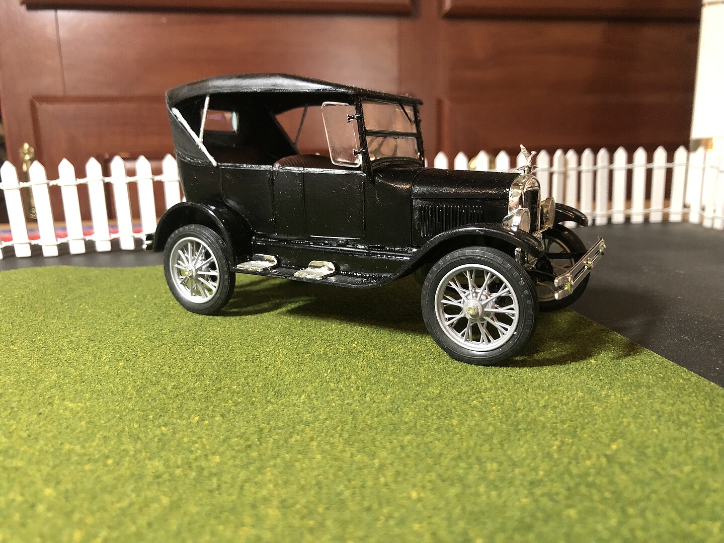 '27 Ford T Vintge Polce Car -- Plastic Model Car Vehicle Kit -- 1/25 ...