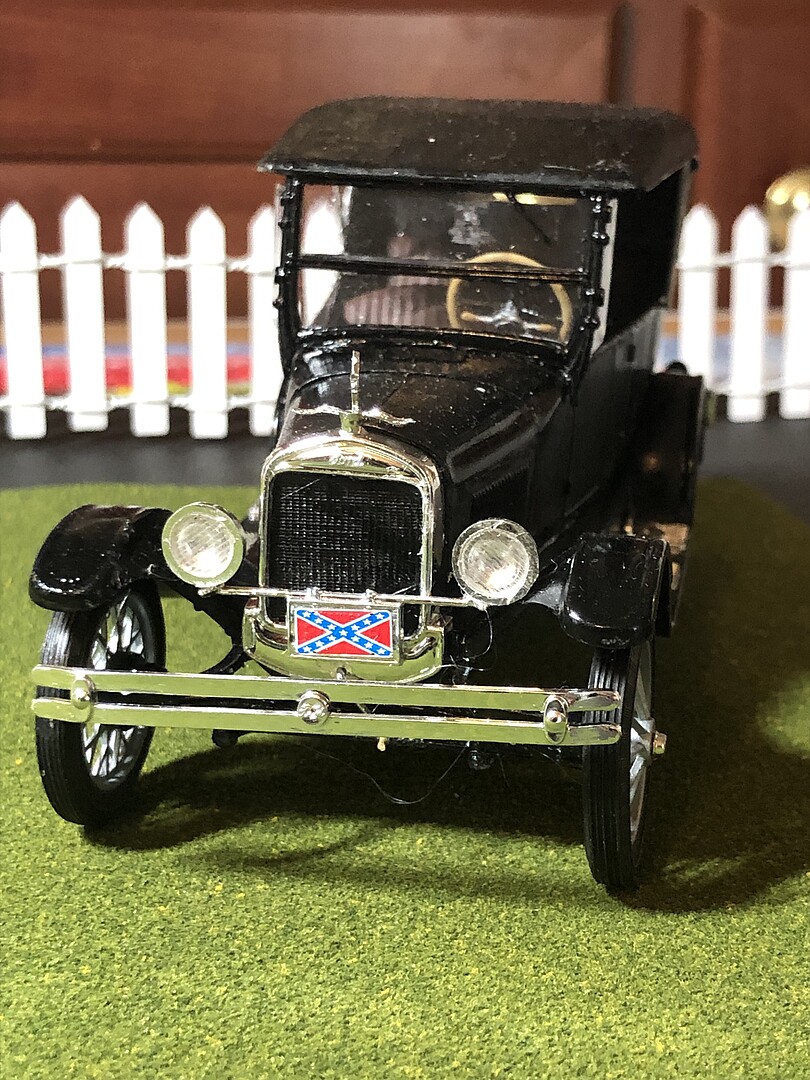 '27 Ford T Vintge Polce Car -- Plastic Model Car Vehicle Kit -- 1/25 ...